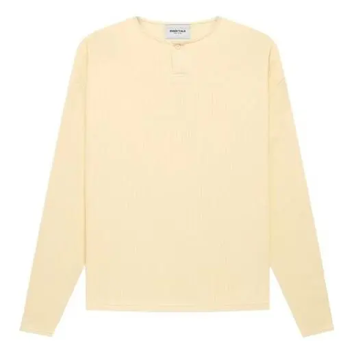 Fear Of God Fw21 Thermal Henley L/s Buttercream - Default Colorway