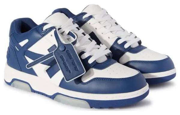 Off-White Out Of Office "ooo" Sneakers - Navy/white