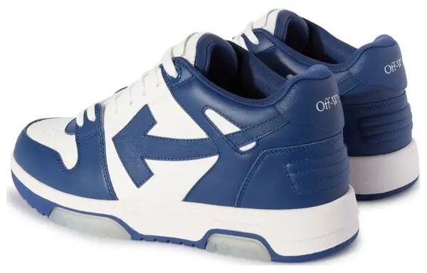 Off-White Out Of Office "ooo" Sneakers - Navy/white