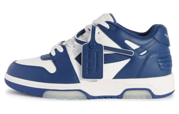 Off-White Out Of Office "ooo" Sneakers - Navy/white
