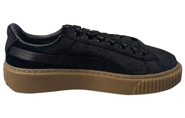 PUMA Suede Platform Sneakers - Black