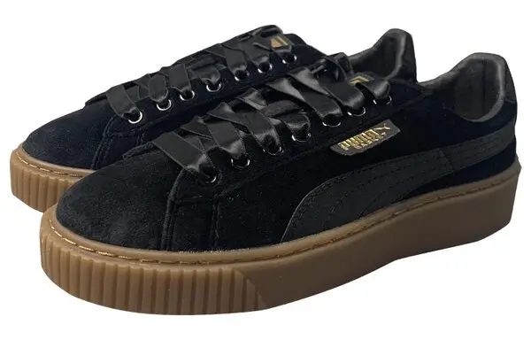 PUMA Suede Platform Sneakers - Black