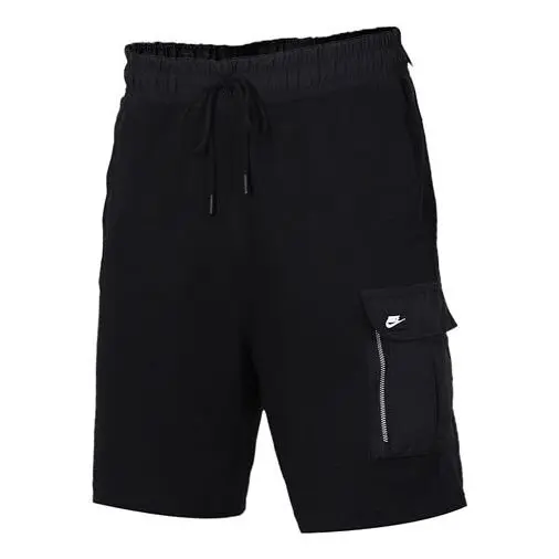 Nike Drawstring Pocket Running Shorts - Black