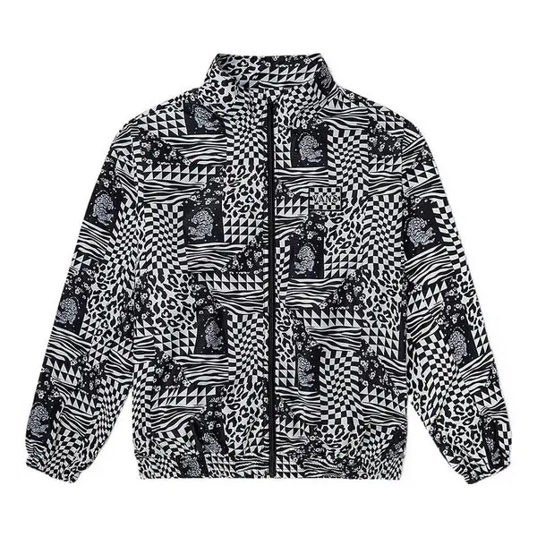 VANS Ss22 Grid Full Print Jacket - Black