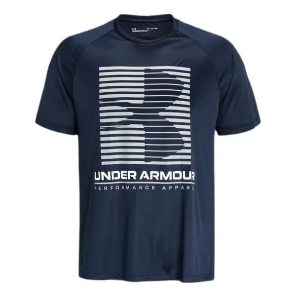 Under Armour Velocity Graphic Tee - Dark Blue