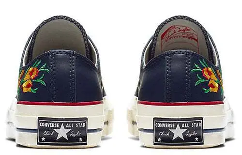 CONVERSE Chuck 70 Low Parkway Floral Embroidery - Black