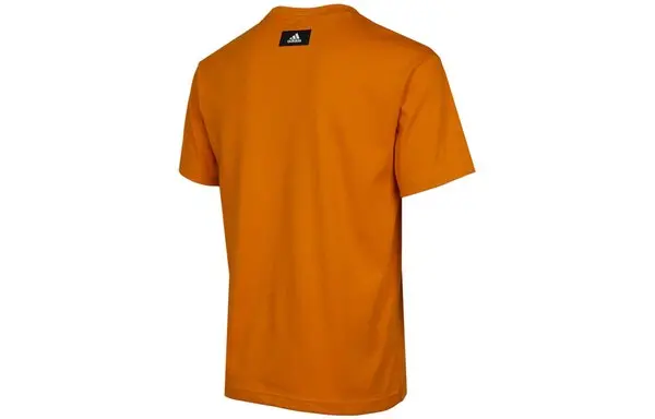 Adidas Fi 3b Tee Athleisure Casual Sports Round Neck Breathable Short Sleeve Earthy T-shirt - Yellow