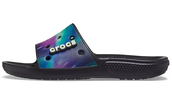 CROCS Classic Clog Slides - Black