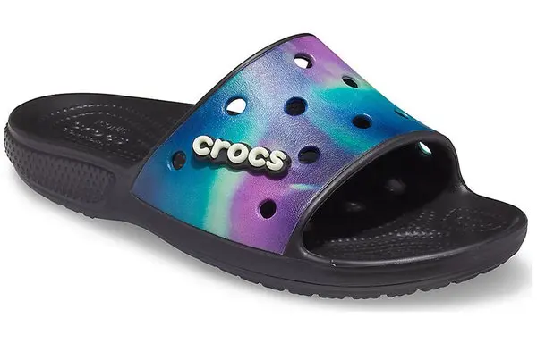 CROCS Classic Clog Slides - Black