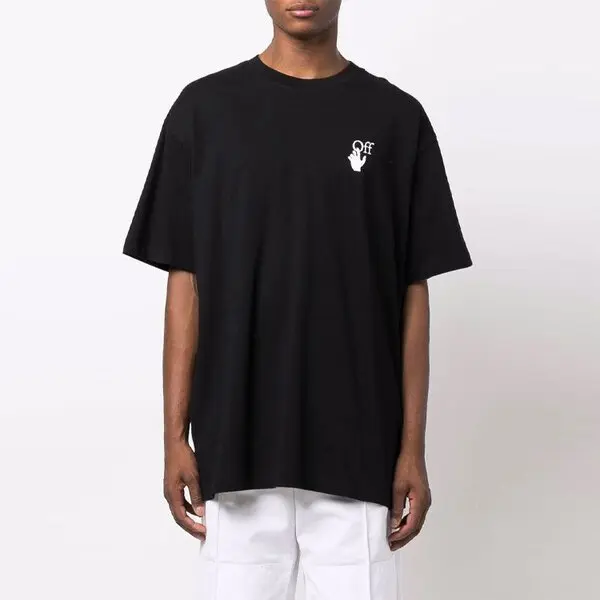 Off-White Caravaggio Painting Short Sleeve Loose Fit Tee
