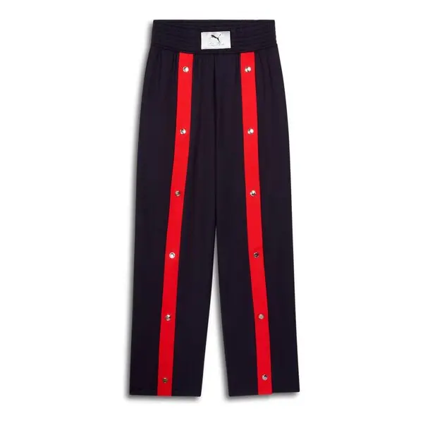 PUMA X Laquan Smith High Waisted Sweatpants 'new - Navy