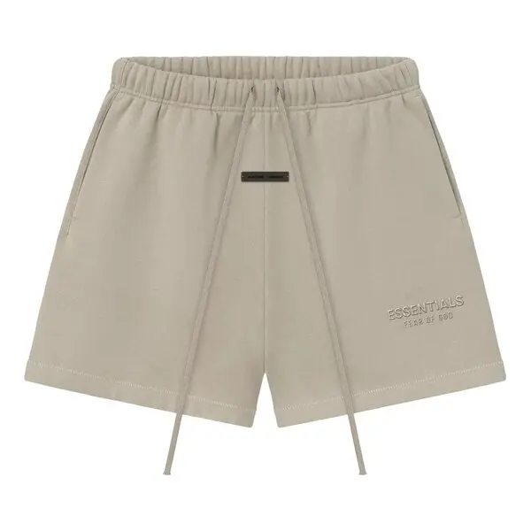 Fear Of God Soccer Fleece Shorts - Timber