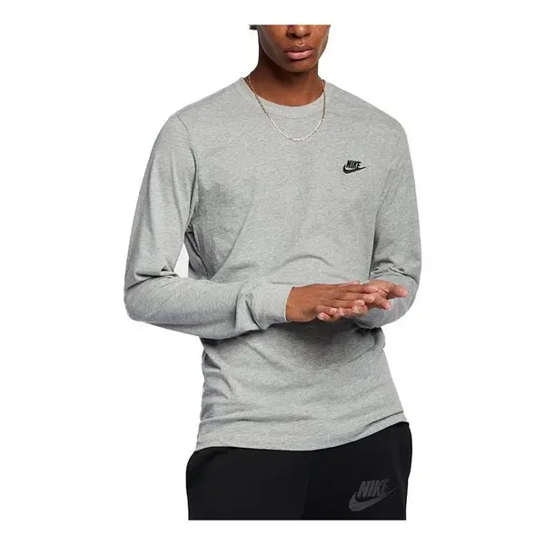 Nike Embroidered Logo Long Sleeve T-shirt - Multi-color