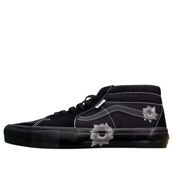 VANS X Supreme Skate Grosso Mid "nate Lowman" Sneakers - Black/black