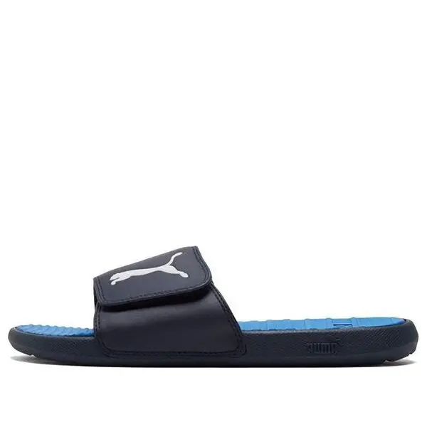 PUMA Cool Cat Sport Slipper - Black/blue/white