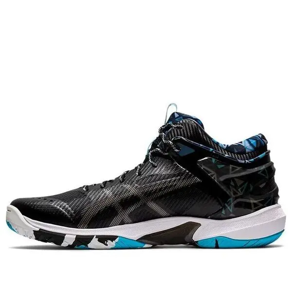 Asics Gel Burst 24 Ge High Top Athletic Sneakers - Black