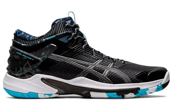 Asics Gel Burst 24 Ge High Top Athletic Sneakers