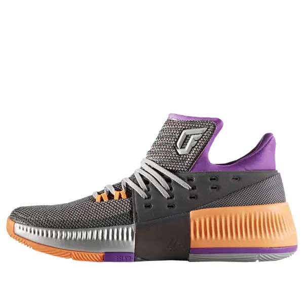 Adidas Dame 3 'all Star' Sneakers - Multi-colorgray/gold/gray
