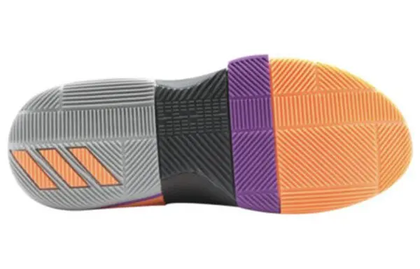 Adidas Dame 3 'all Star' Sneakers - Multi-colorgray/gold/gray