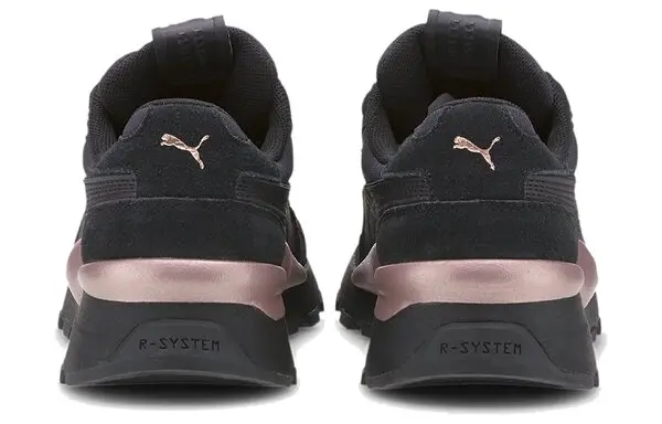 PUMA Rs 2.0 Mono Metal Rose Gold Sneakers - Black