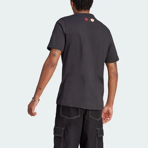 Adidas Manchester United Og Graphic T-shirt Asia Sizing 'black