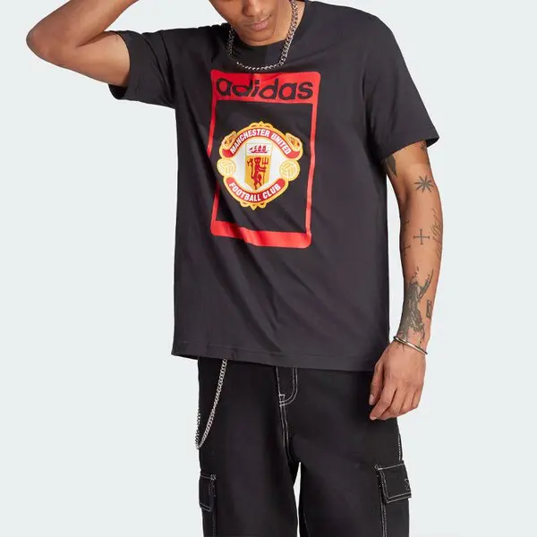 Adidas Manchester United Og Graphic T-shirt Asia Sizing 'black