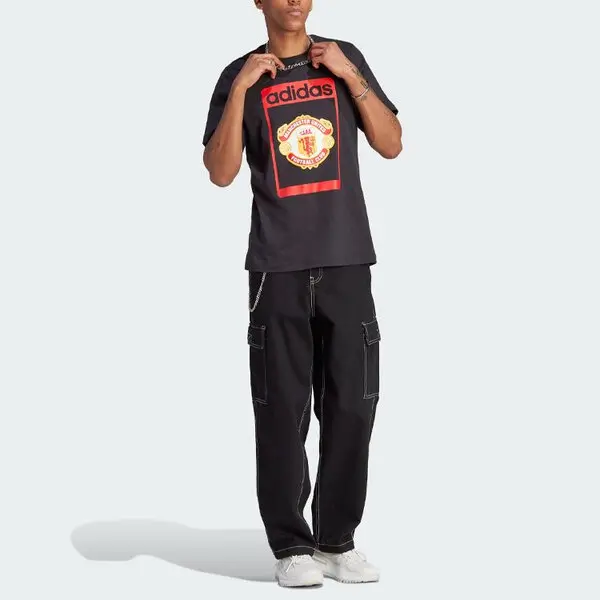 Adidas Manchester United Og Graphic T-shirt Asia Sizing 'black