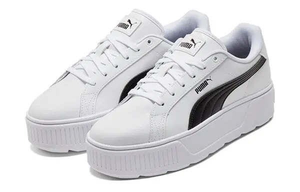 PUMA Karmen Leather Platform Sneakers
