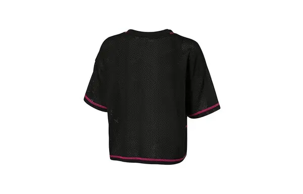 PUMA Alphabet Logo Printing Mesh Training Short Sleeve T-shirt
