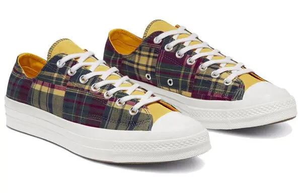 CONVERSE Chuck 70 Ox "twisted Prep" Low Top Sneakers - Yellow/blue