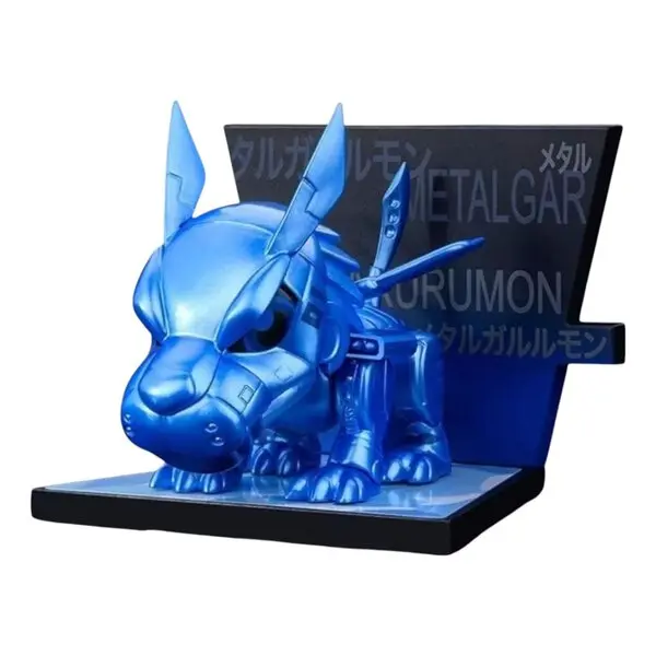 POP MART Digimon Fridge Magnet Sealed Case 'kyuukyoku Shinka Metal Garurumon' Secret Edition - Multi-color