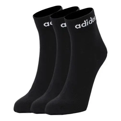 Adidas Neo Ankle Socks 3 Pairs - Black