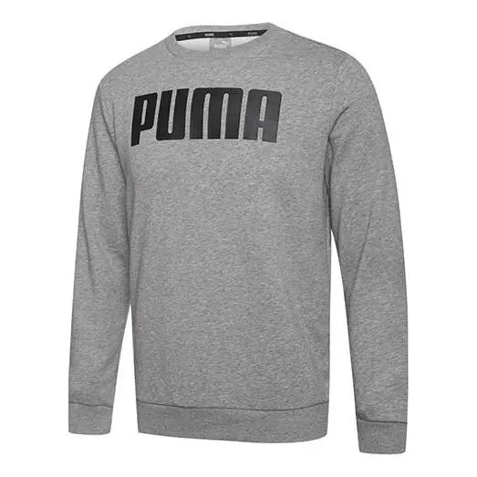 PUMA Round Neck Pullover - Grey