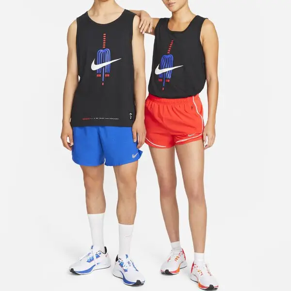 Nike Logo Printing Round Neck Pullover Black Vest