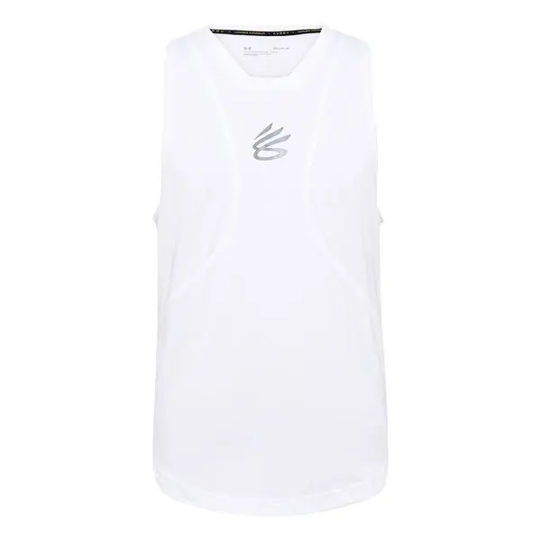 Under Armour Curry Performance Tank - White