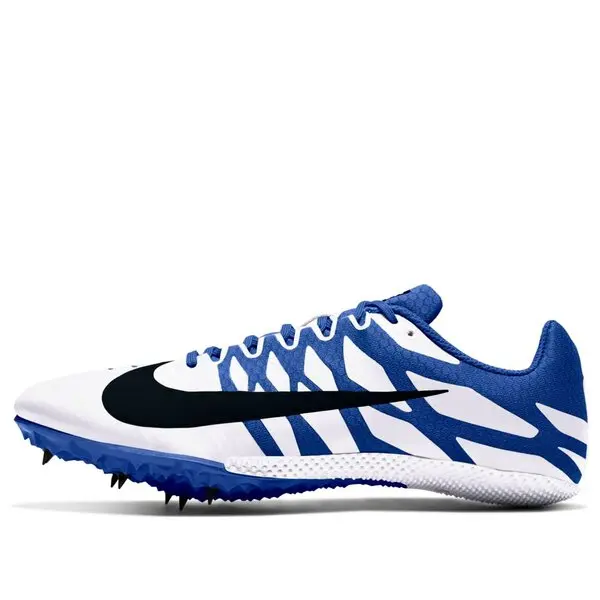 Nike Zoom Rival S 9 Track Spikes - White/blue