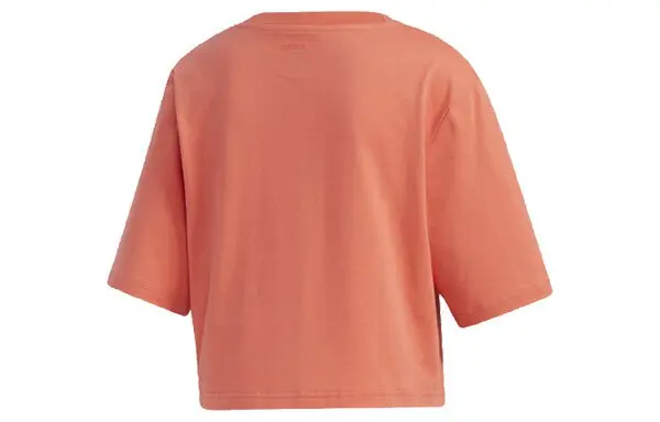 Adidas Neo Casual Sports Graphic Print Cropped Tee