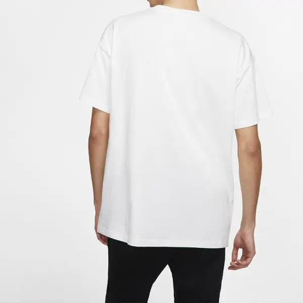 Nike Af1 Round Neck Loose Casual Sports Short Sleeve White T-shirt 'white Camo - White/camo