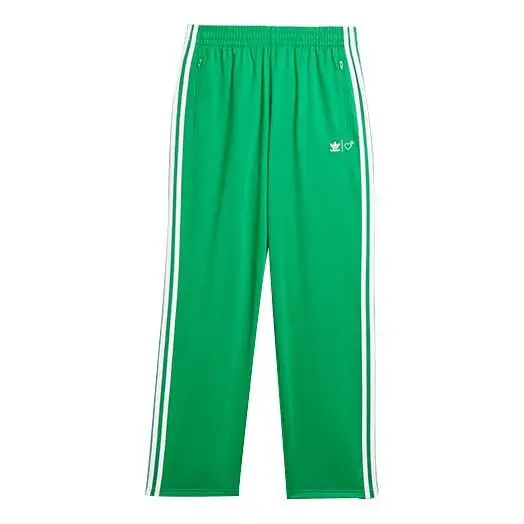 Adidas Originals X Human Made Crossover Side Stripe Casual Sports Long Pants - Green