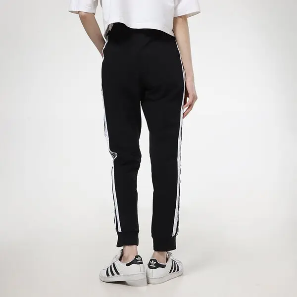 Adidas Woven Pants Asia Sizing 'black White - Black/white