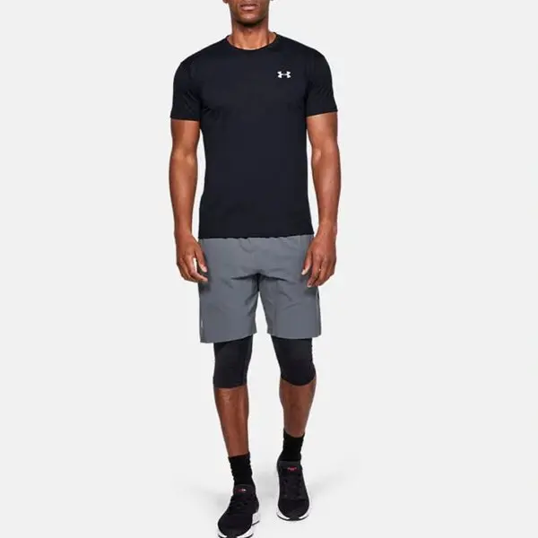 Under Armour Streaker Series Running Short Sleeve T-shirt - Black
