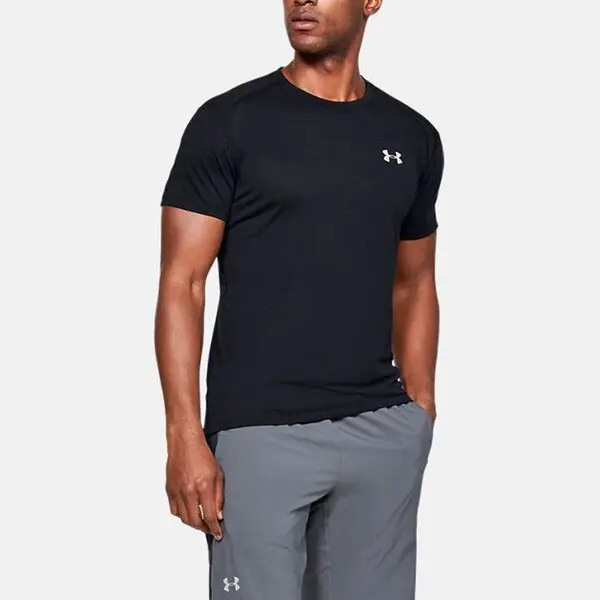 Under Armour Streaker Series Running Short Sleeve T-shirt - Black