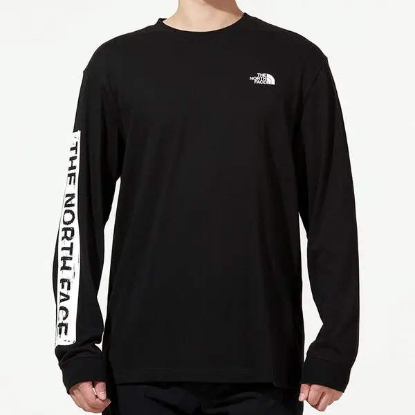 The North Face Warped Type Graphic Long Sleeve Sweater
