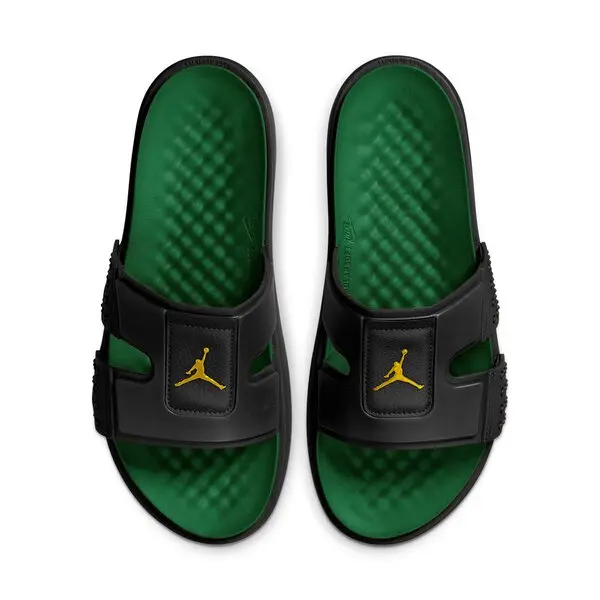 JORDAN Hydro 8 Slide Sandals - Black/green