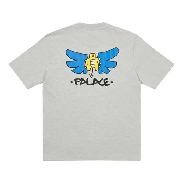 PALACE X Slap Magazine Short Sleeve T-shirt - Gray