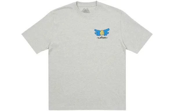 PALACE X Slap Magazine Short Sleeve T-shirt - Gray