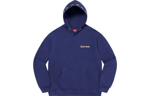 Supreme Pharaoh Studded Hoodie 'blue White Black