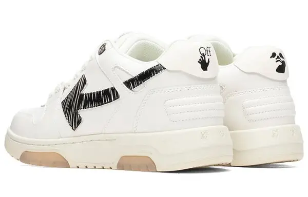 Off-White Out Of Office" Low Top Sneakers - Creamy