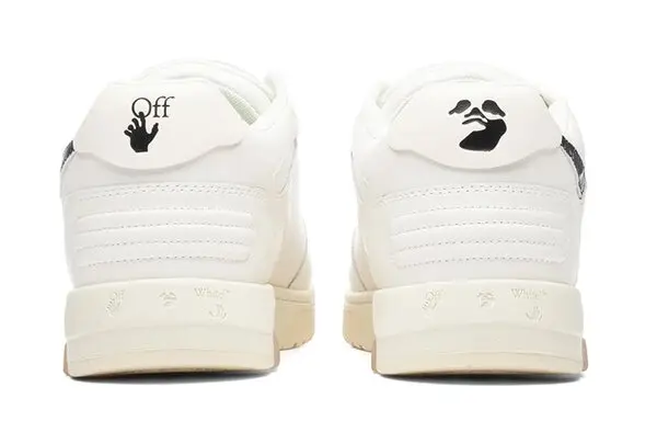 Off-White Out Of Office" Low Top Sneakers - Creamy