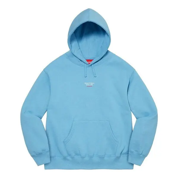 Supreme World Famous Hooded Sweatshirt - Teal